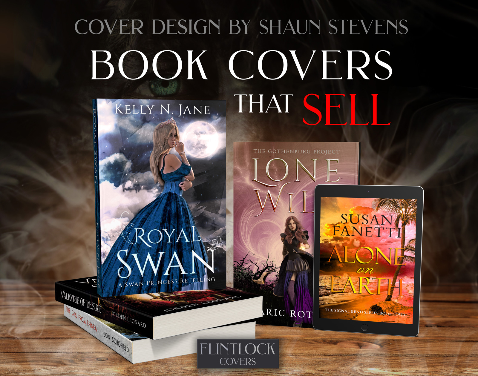 Thanks - Flintlock Covers | Beautiful Book Cover Design